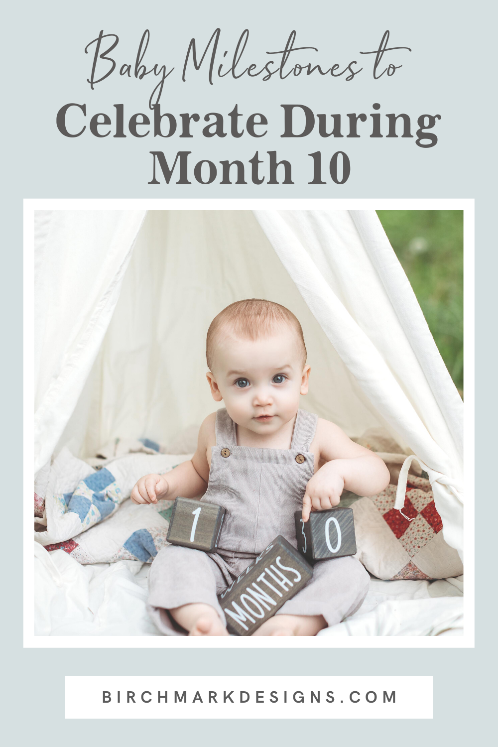 Baby Milestones to Celebrate During Month 10 – Birchmark Designs