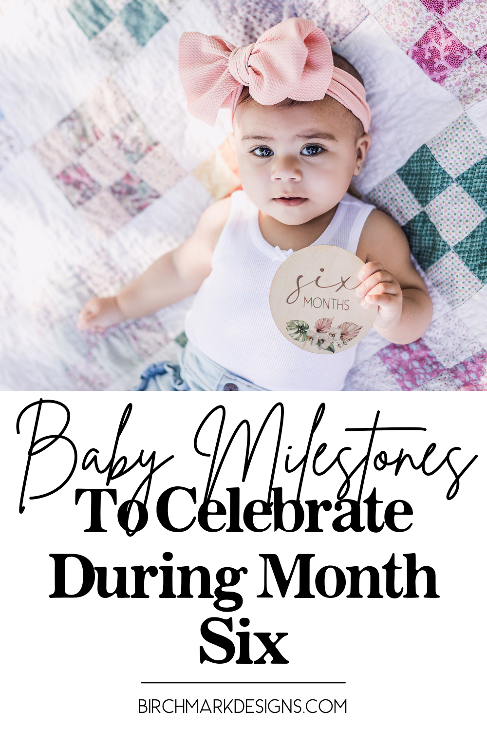 Baby Milestones To Celebrate During Month Six – Birchmark Designs
