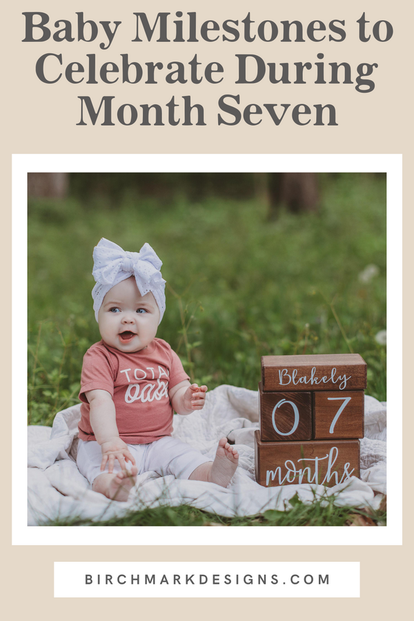 Baby Milestones to Celebrate During Month Seven - Birchmark Designs