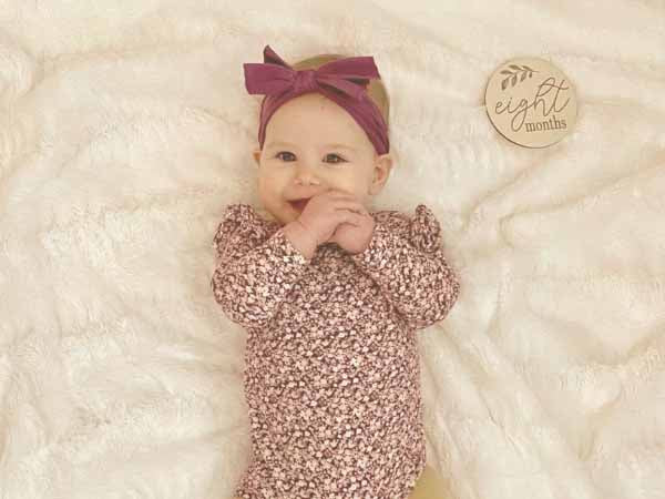Baby Milestones to Celebrate During Month Eight – Birchmark Designs