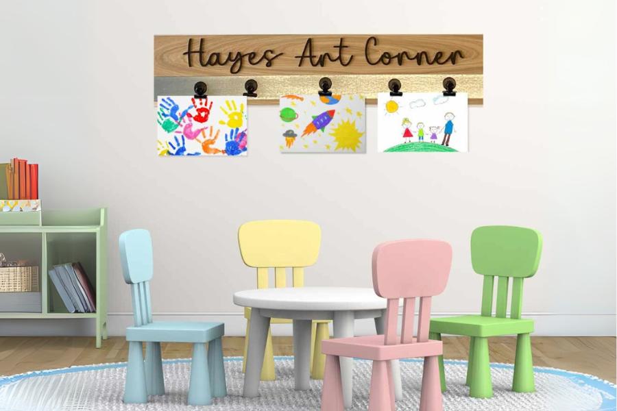 Personalized Wooden Art Display Boards – Birchmark Designs