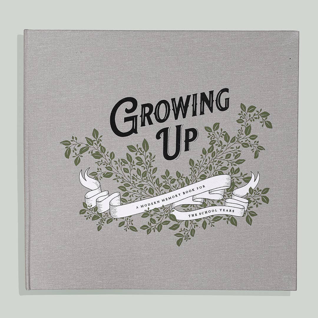 Growing Up: A Modern Memory Book for the School Years – Birchmark Designs