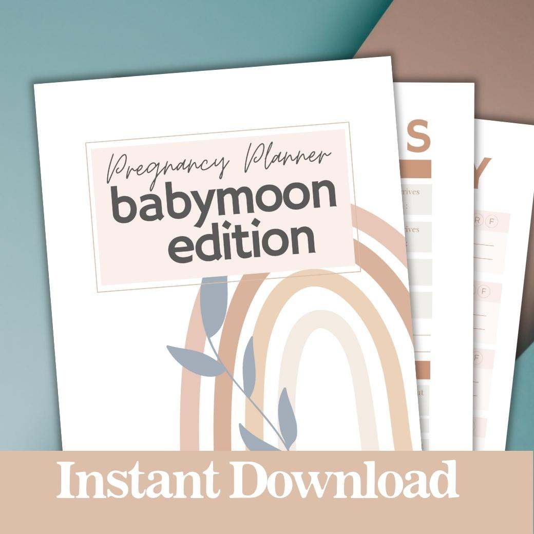 Printable Babymoon Planner – Birchmark Designs