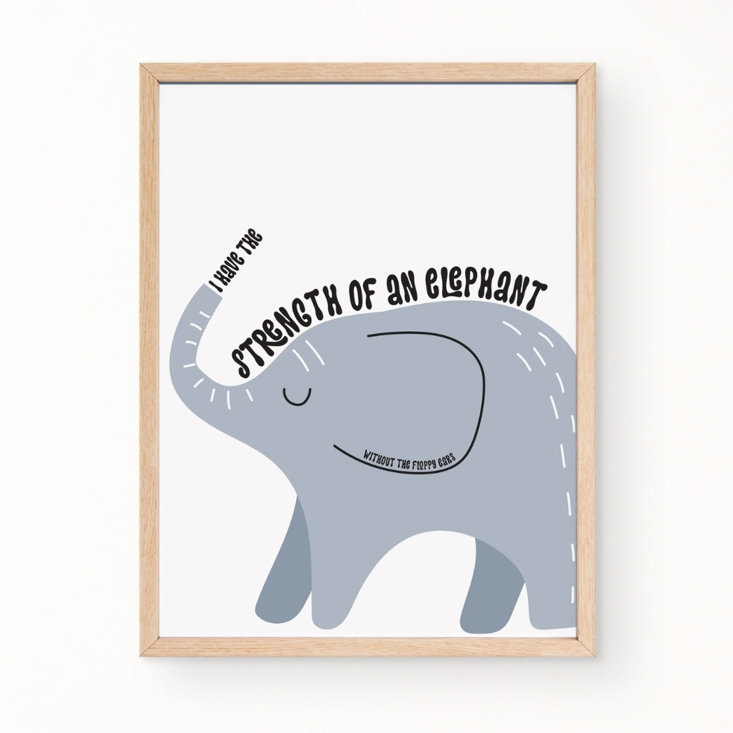 Printable I am Strong Poster Bundle - Birchmark Designs