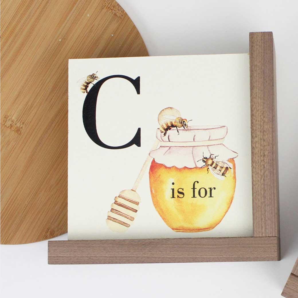 Bumble Bee Bookend Set - Birchmark Designs