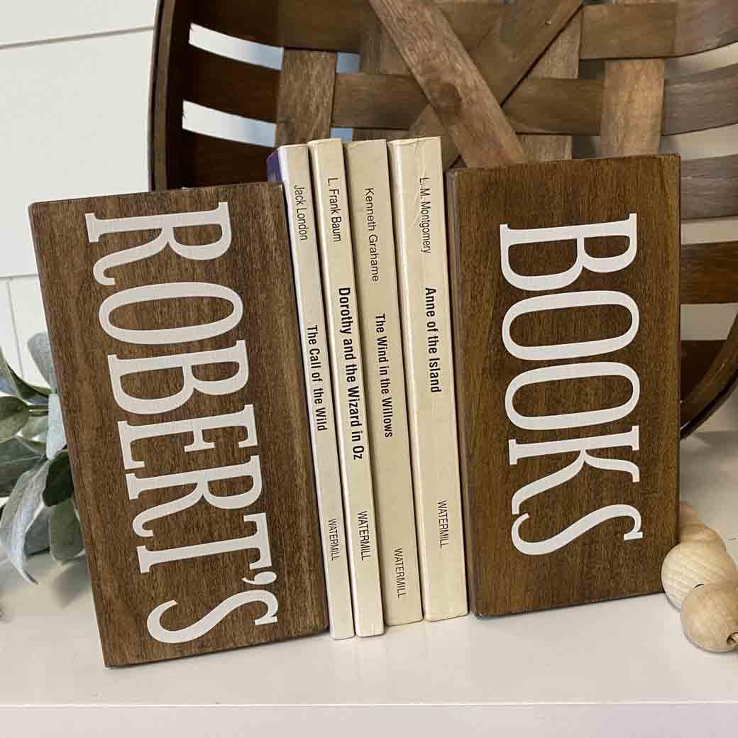 Block Bookends - Birchmark Designs