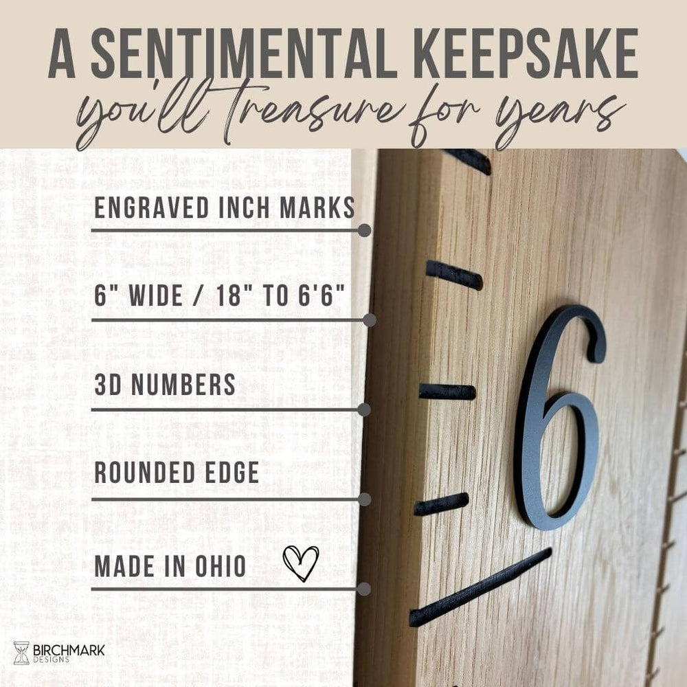 Growth Chart Rulers - Birchmark Designs